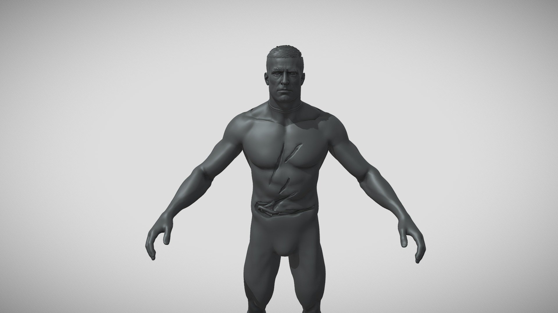 ⭐BJ Blazkowicz Topless (STL) -Wolf. New Colossus - Download Free 3D model by Nazar Okruzhko ...