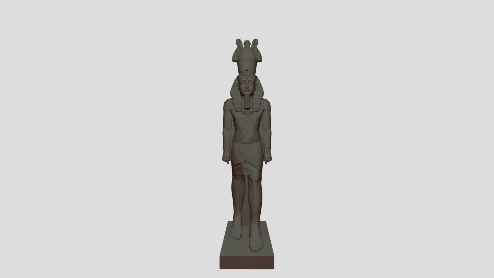 Ramses II 3d model for 3d printing - 3D model by basemslama [aa83297 ...