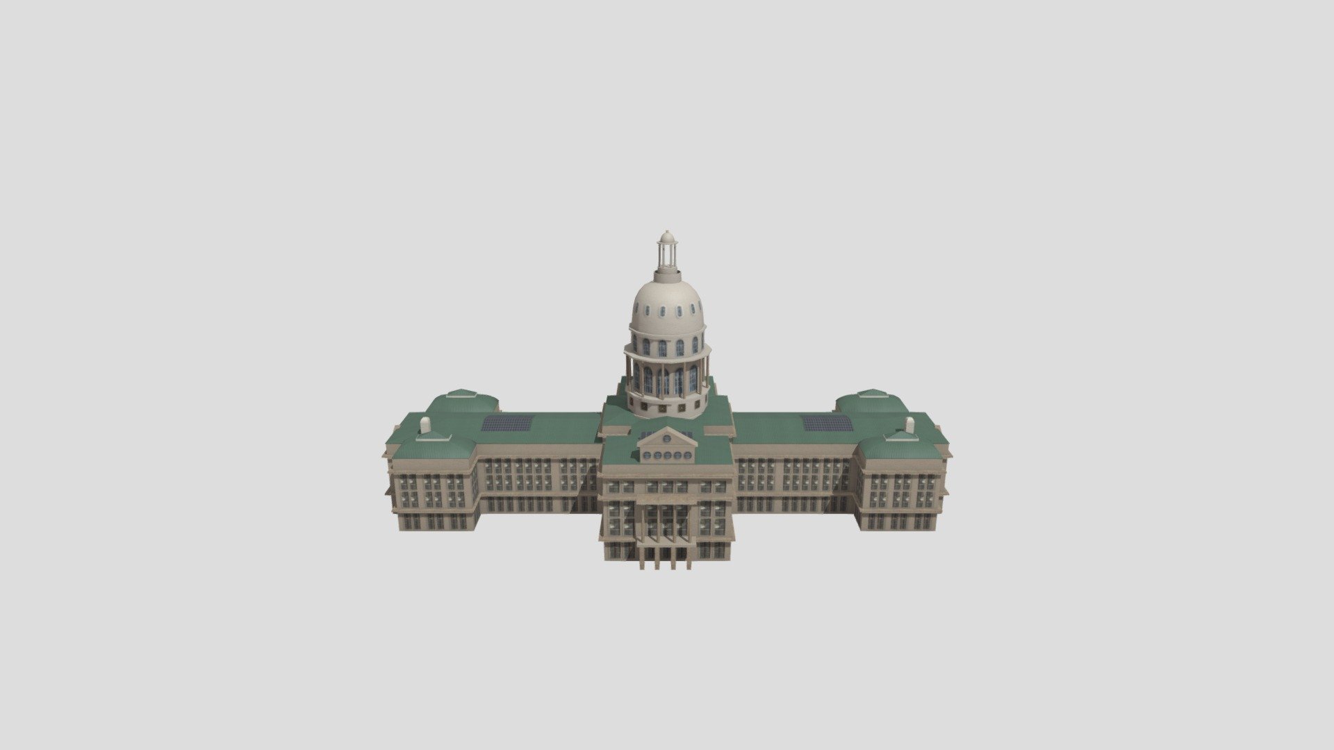 Texas State Capitol - Download Free 3D model by 85 edgecroft ...
