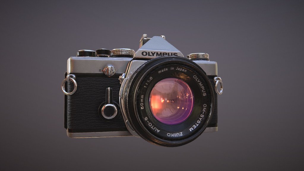Olympus Film Camera PBR Scan Project - Download Free 3D model by Epic ...