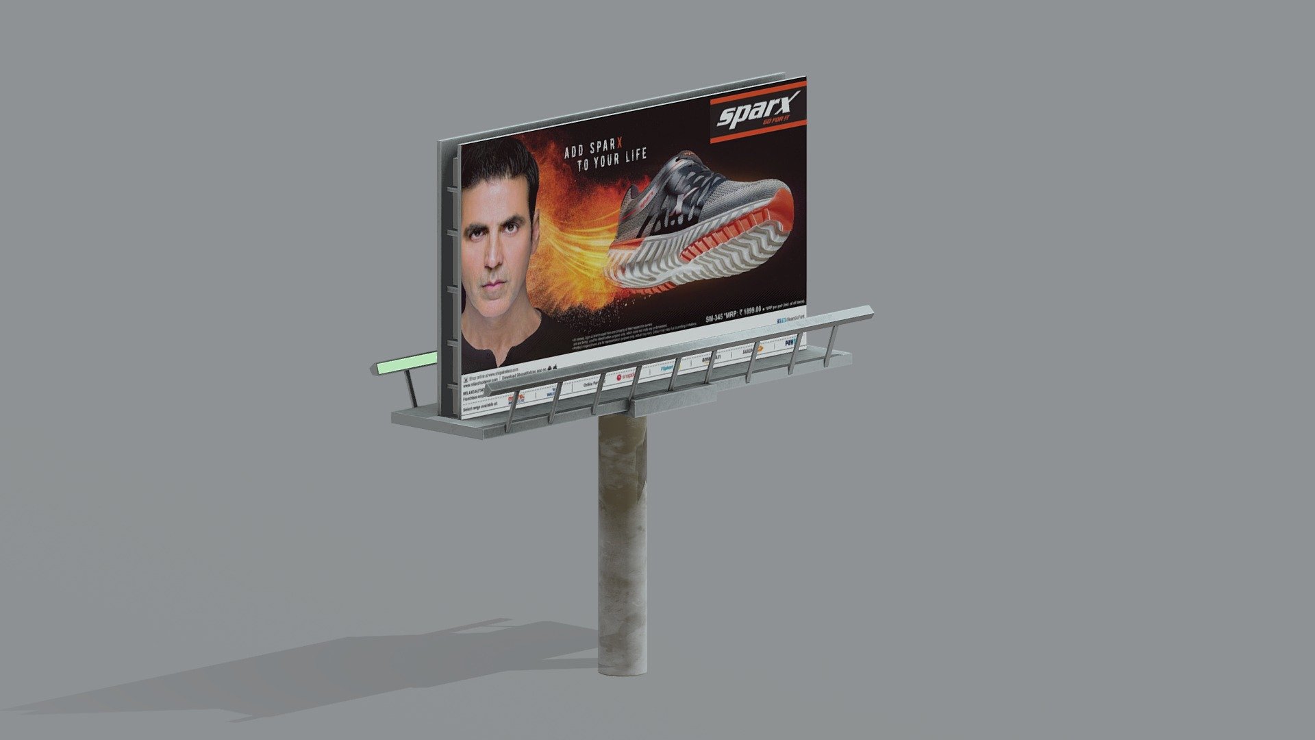 Advertising Billboard - Download Free 3D model by 4mecharmi [aa863fb ...