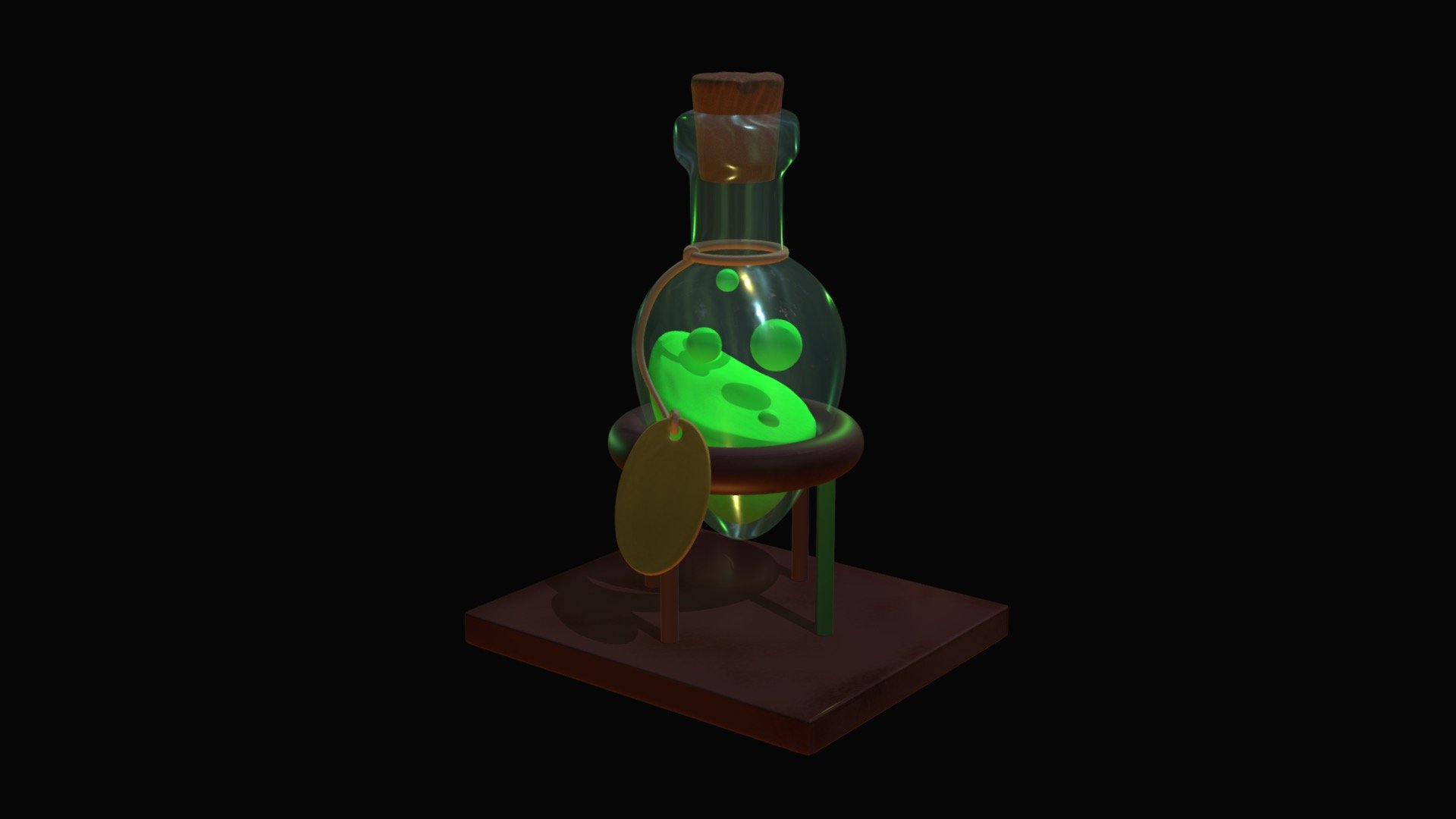 Potion - Download Free 3D model by FzcDez (@fzcdragun) [aa87361 ...