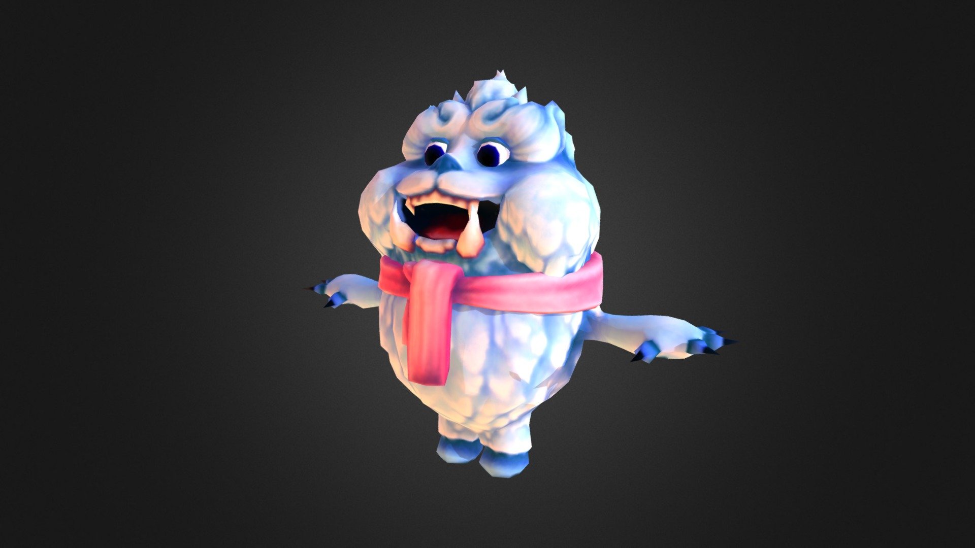 Yeti Baby - 3D model by paoletti.lc [aa879fe] - Sketchfab