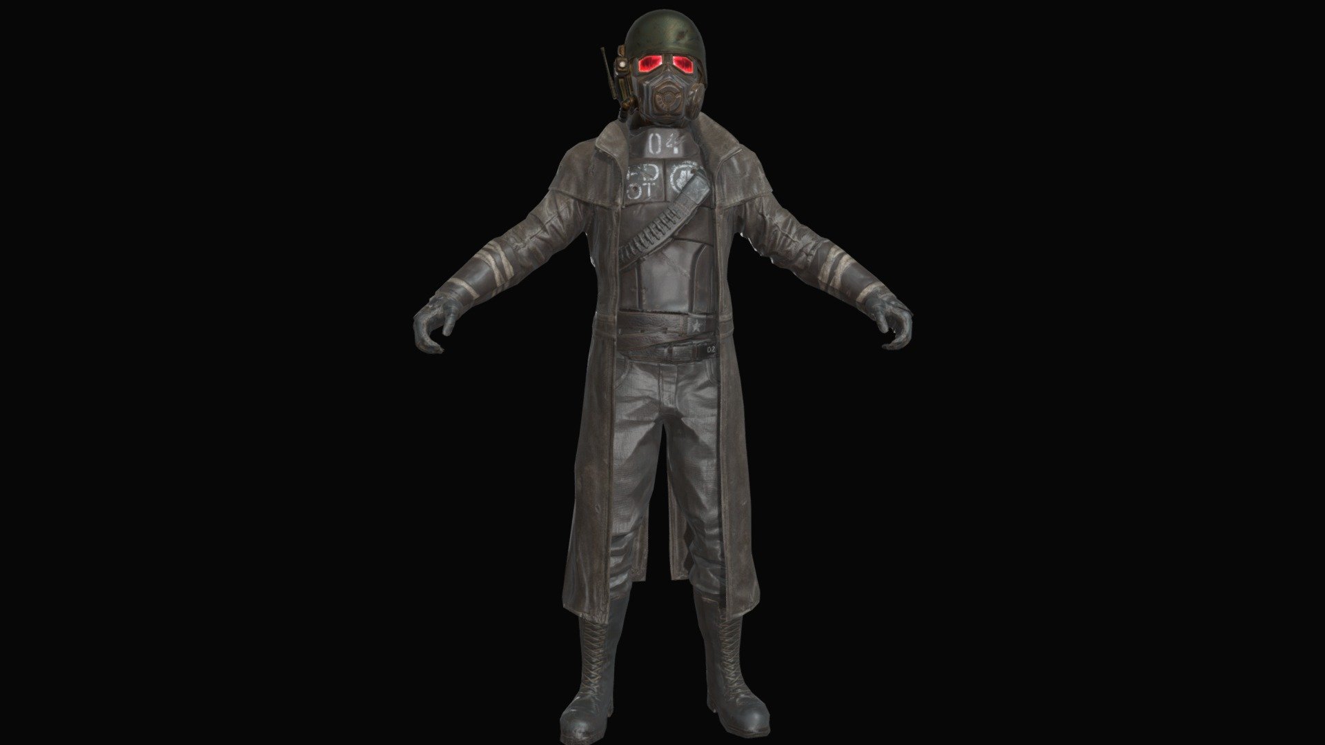 FALLAOUT NCR Veteran Ranger - Download Free 3D model by Gh4xt3r ...
