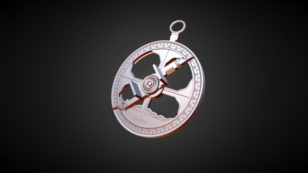 Nautical astrolabe II - 3D model by Joaquín González (@trygonez ...