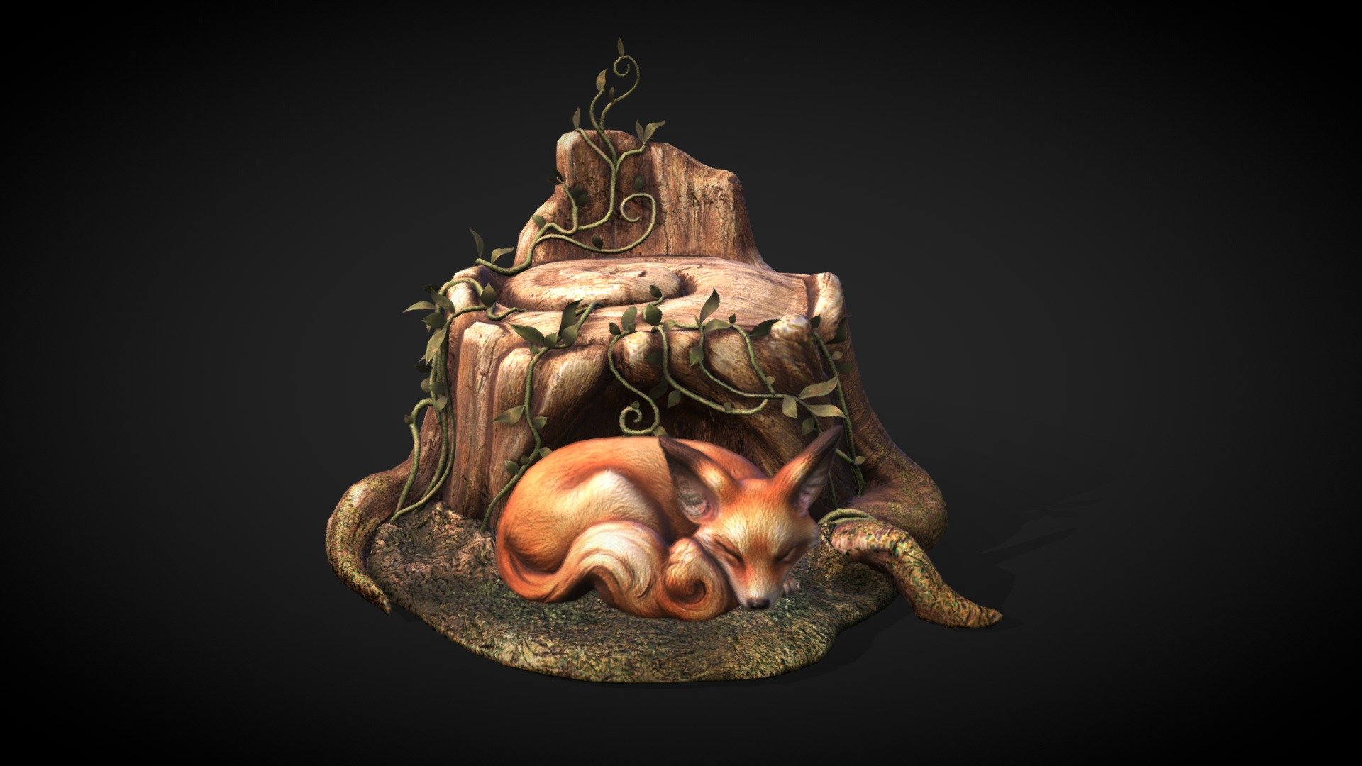 Fox Hollow - 3D model by alchemyart [aa89f9d] - Sketchfab