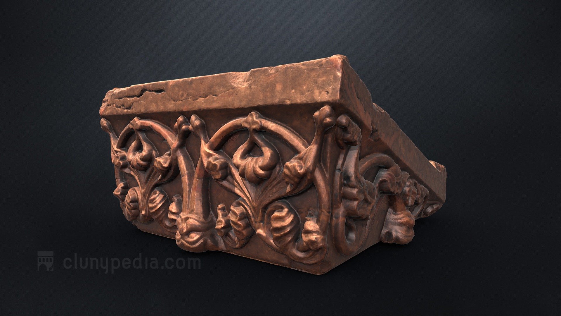 Lectern - Wenlock Priory - Victoria & Albert - 3D model by Zoilo ...