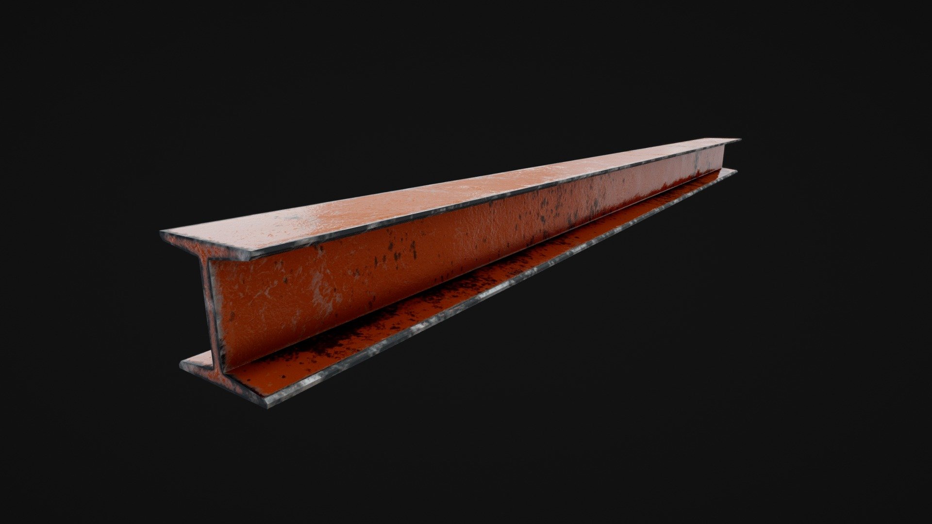Painted I-Beam - Buy Royalty Free 3D model by Isaack - Tacko The 3D Guy ...