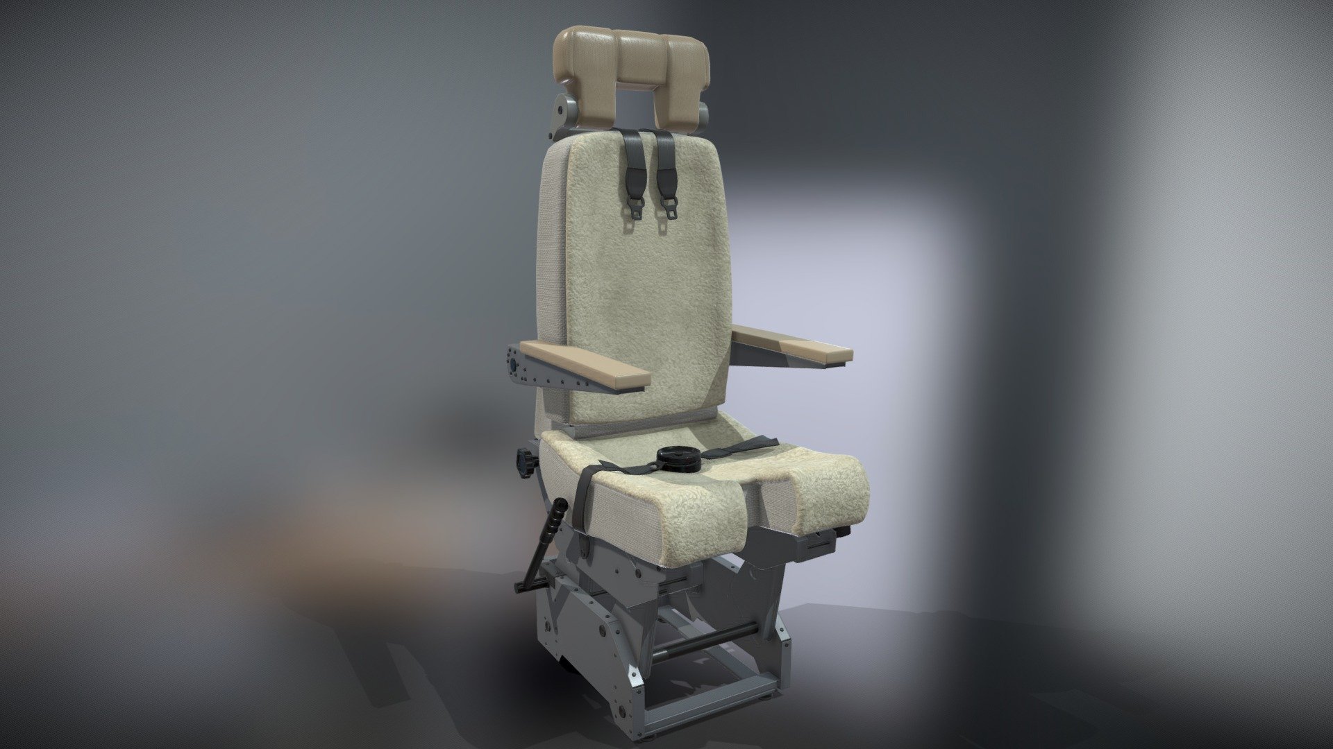 Boeing 777 Pilot Seat - 3D model by Kanedog (@Kane33) [aa8d96e] - Sketchfab