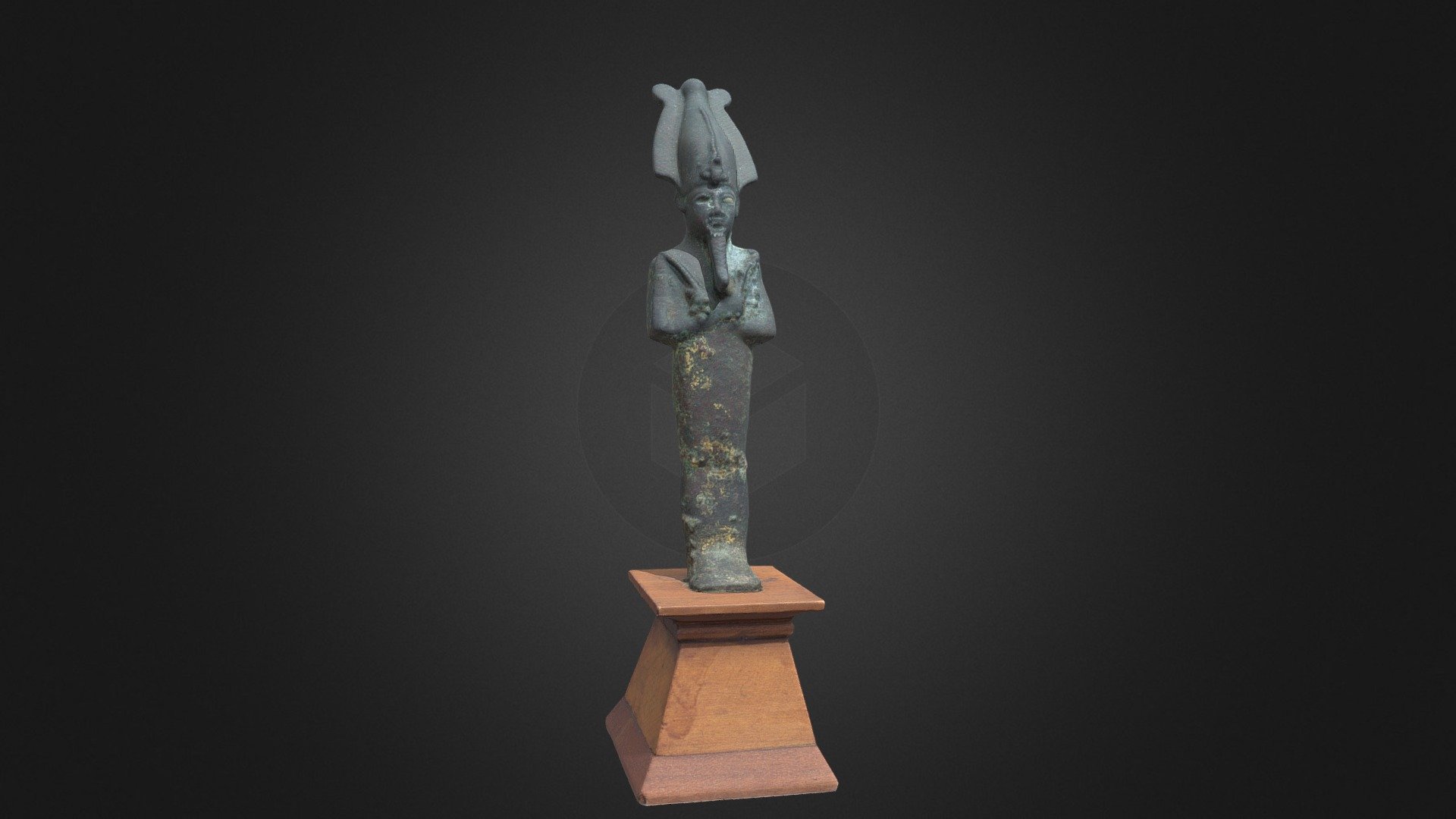 Gilded Osiris - 3D model by raffmacsusb [aa8f924] - Sketchfab