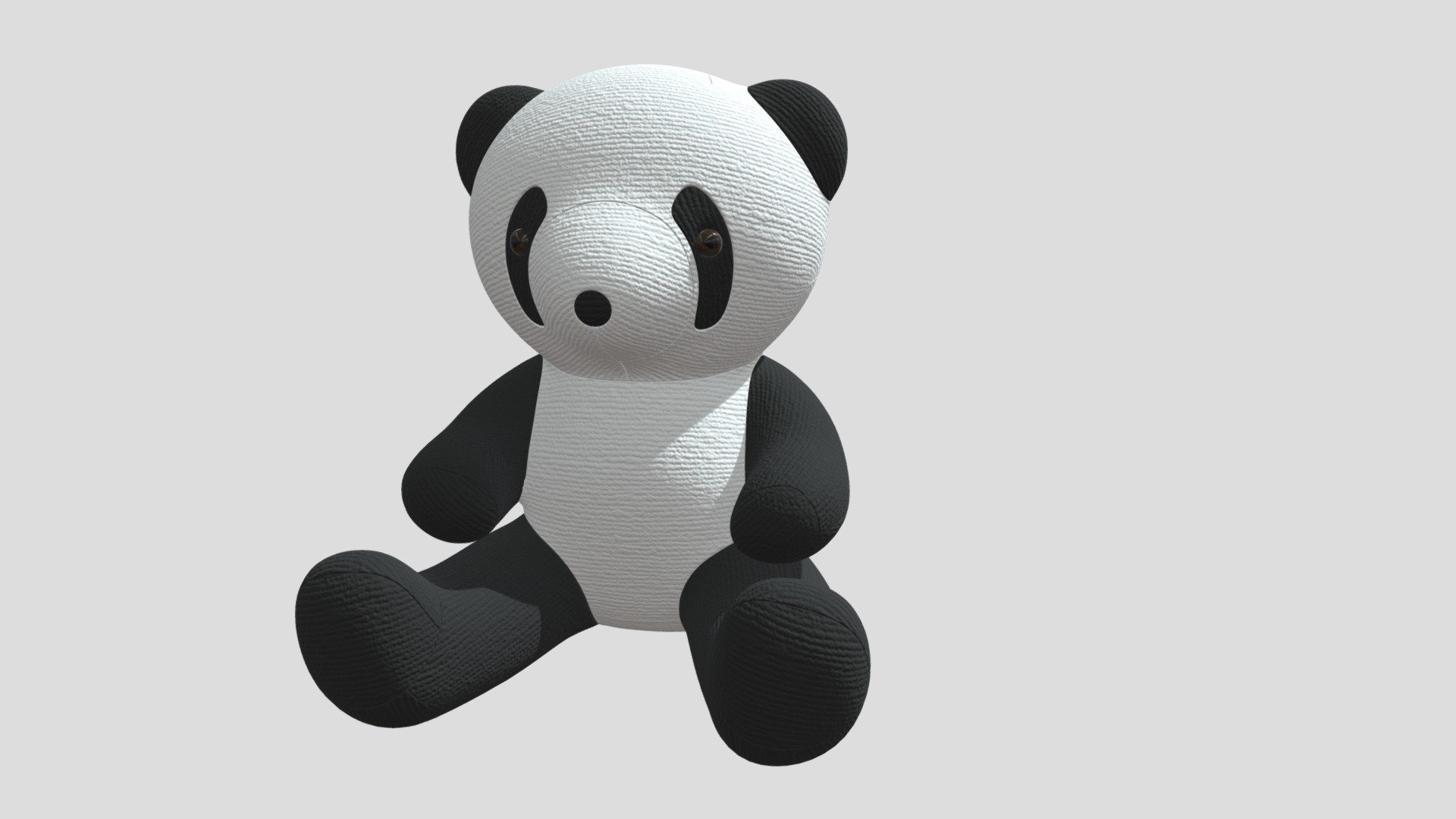 Stuffed Animal Panda - Buy Royalty Free 3D model by Chloe-Li-3D ...