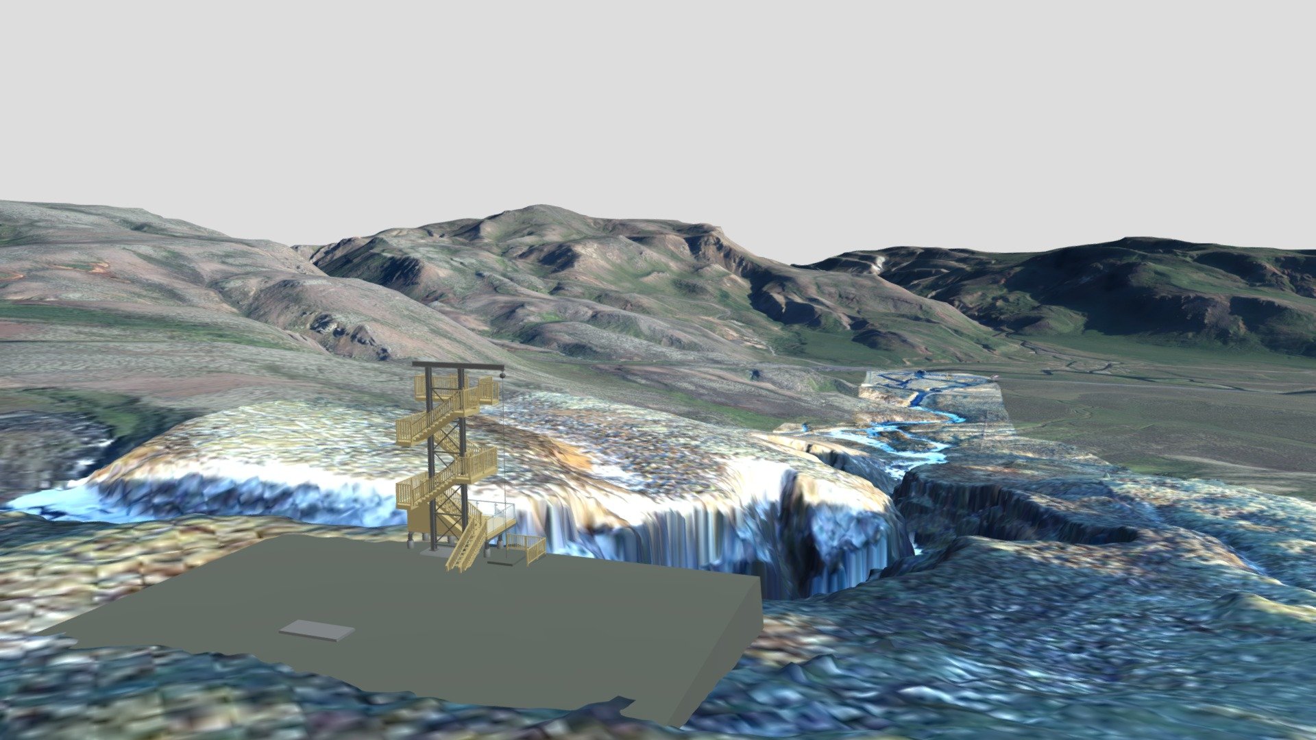 Zipline_M_Mynd_Betra4 - 3D model by EFLA Engineering (@eflaengineering ...