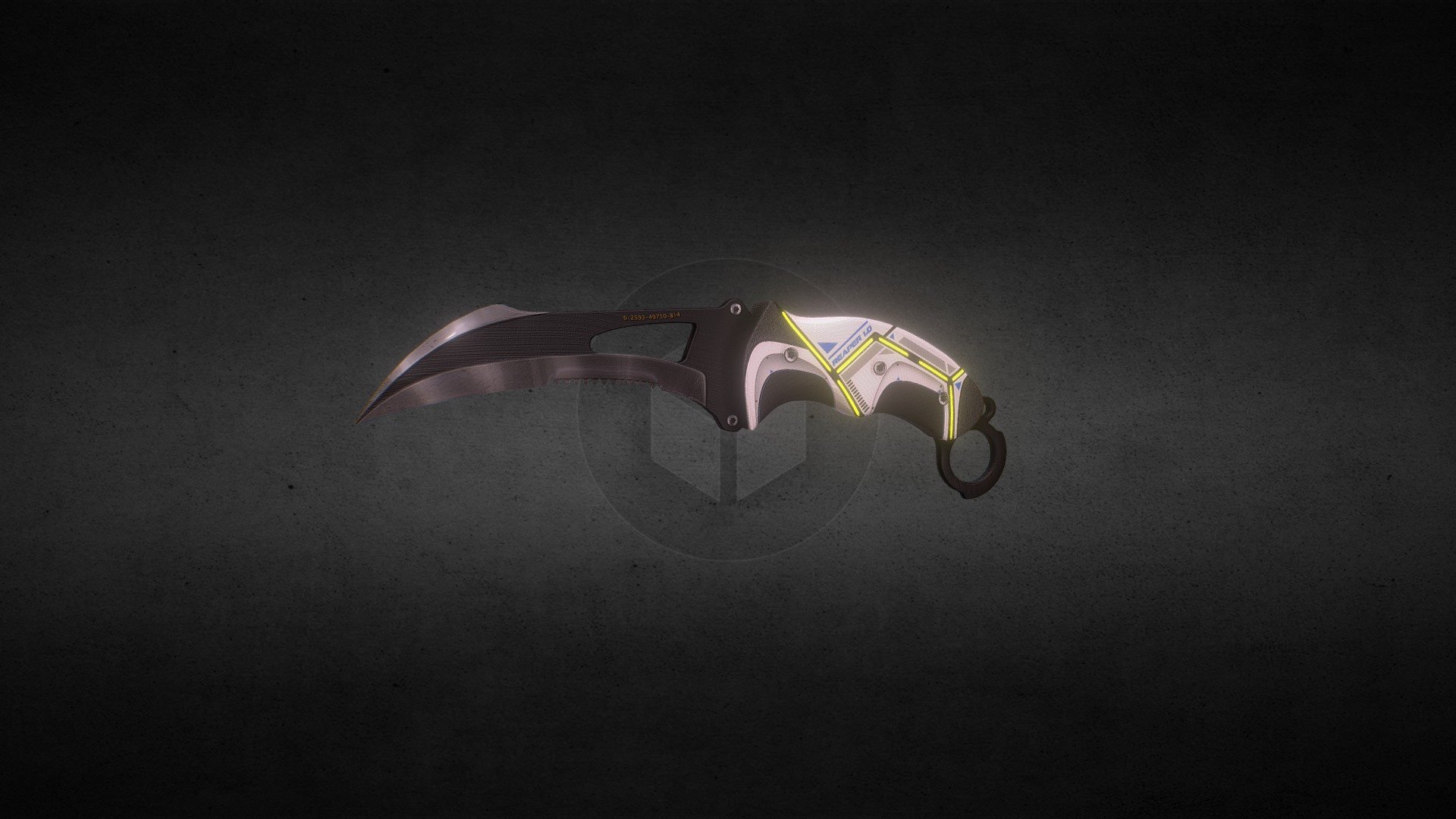 Reaper Knife - 3D model by hugosilvadesigns [aa91774] - Sketchfab