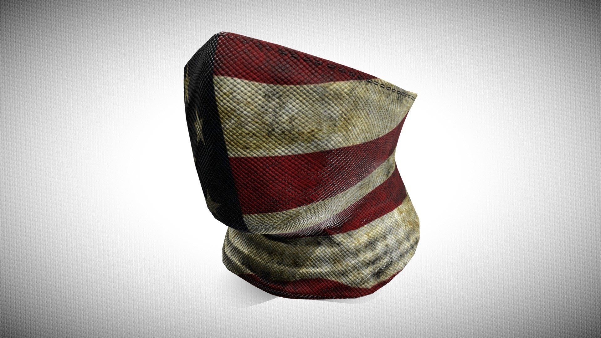 Mask Half Balaclava USA - 3D model by ijichi [aa930eb] - Sketchfab