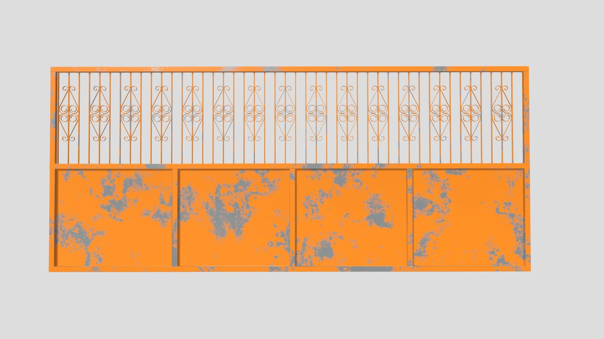 Gate - Grid - 3D model by Humberto Ortega (@humbertortega) [aa93c11 ...