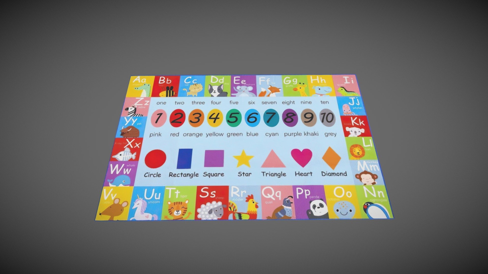 Children's rug - Download Free 3D model by Speed (@Speeedd) [aa9641a ...