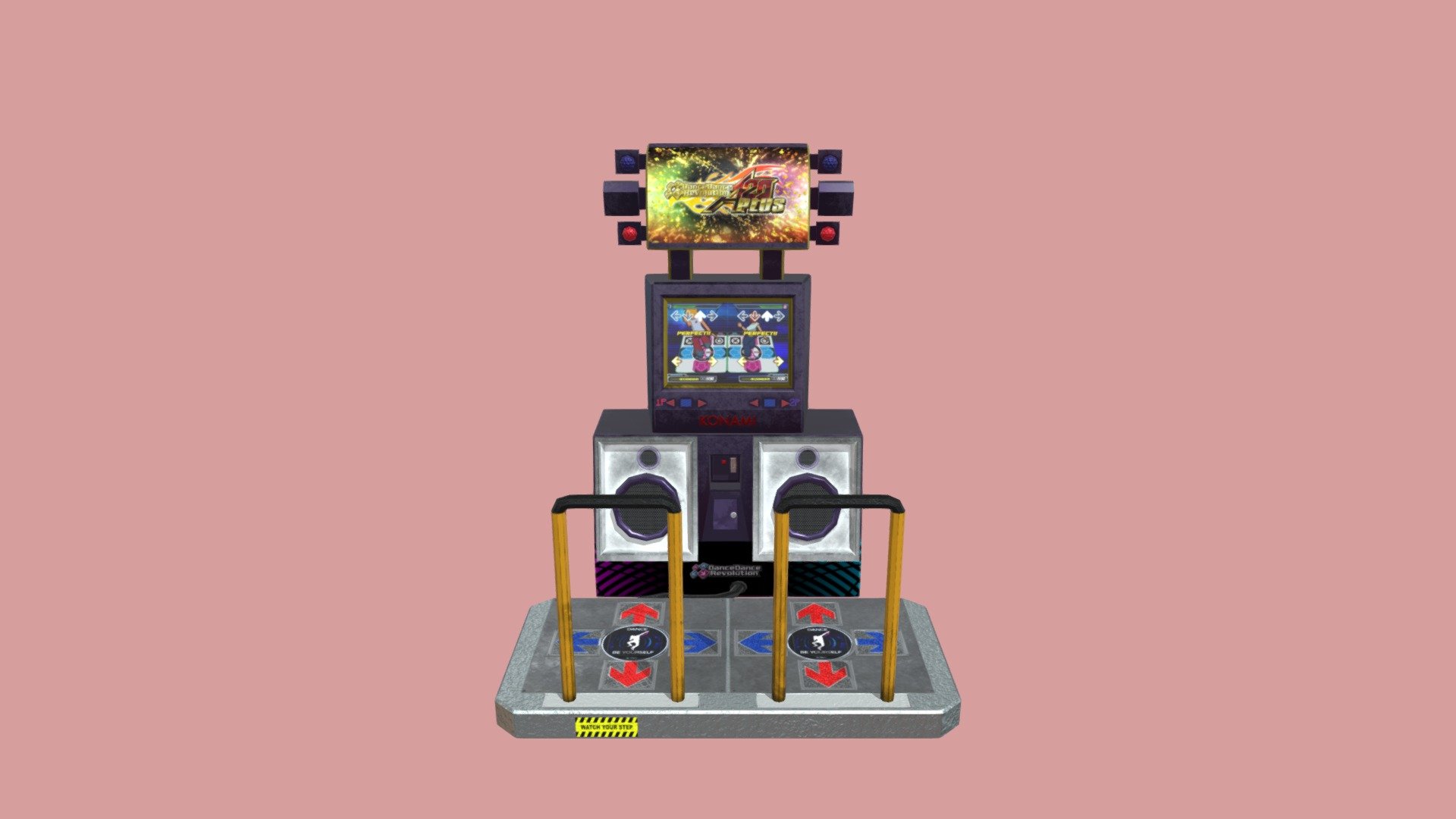 New Dance dance Machine - 3D model by josuecabrera3 [aa9818d] - Sketchfab