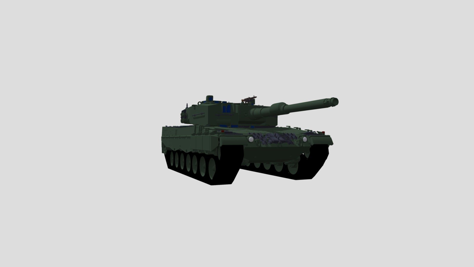 Detailed Leopard 2A4 (interior) - Download Free 3D model by erty546453 ...