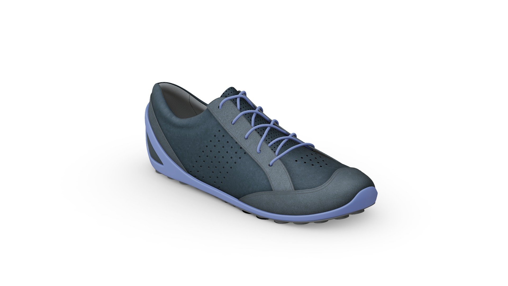 Generic Shoe 025 Blue - 3D model by TapMod [aa988e7] - Sketchfab