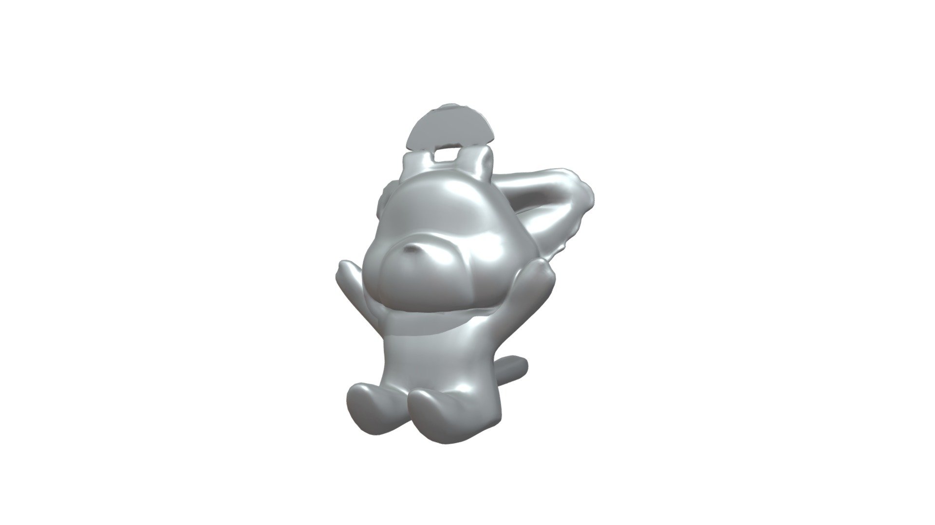 Cute chibi dog character - 3D model by Depr779 [aa98d19] - Sketchfab
