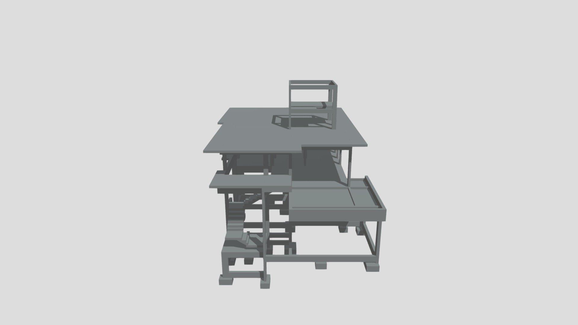 MOD. 3D PROJ. EST. - GISELE XIMENES - SAINT PAUL - 3D model by ...