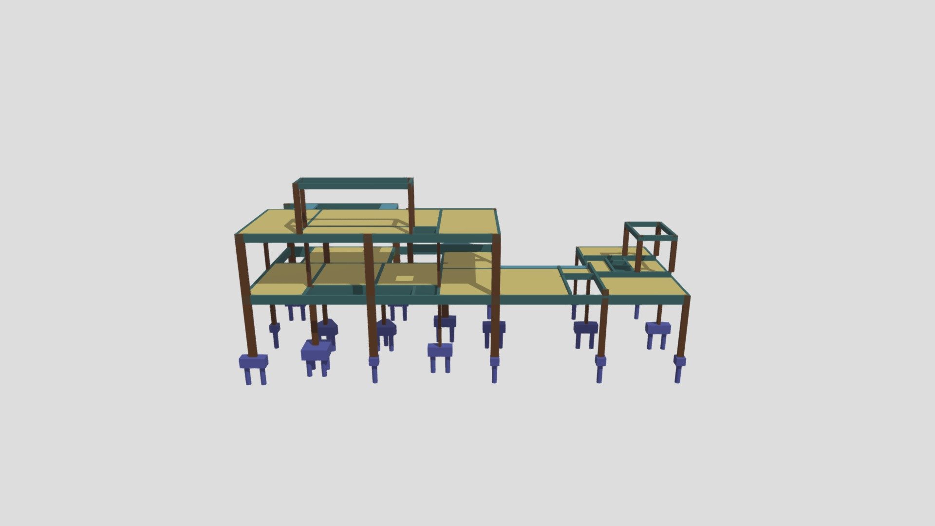 3D EDVP - Download Free 3D model by PROEX ENGENHARIA (@FABIOBAPTISTA ...