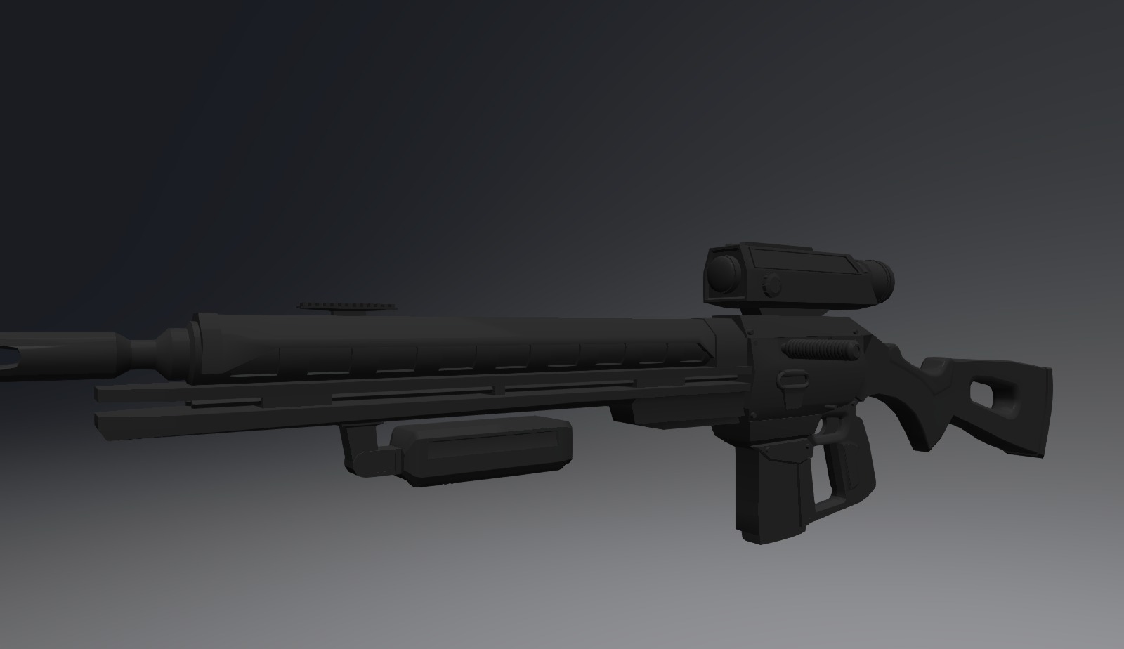 Sci-fi Gun - 3D model by jamesmitchell [aa99a94] - Sketchfab