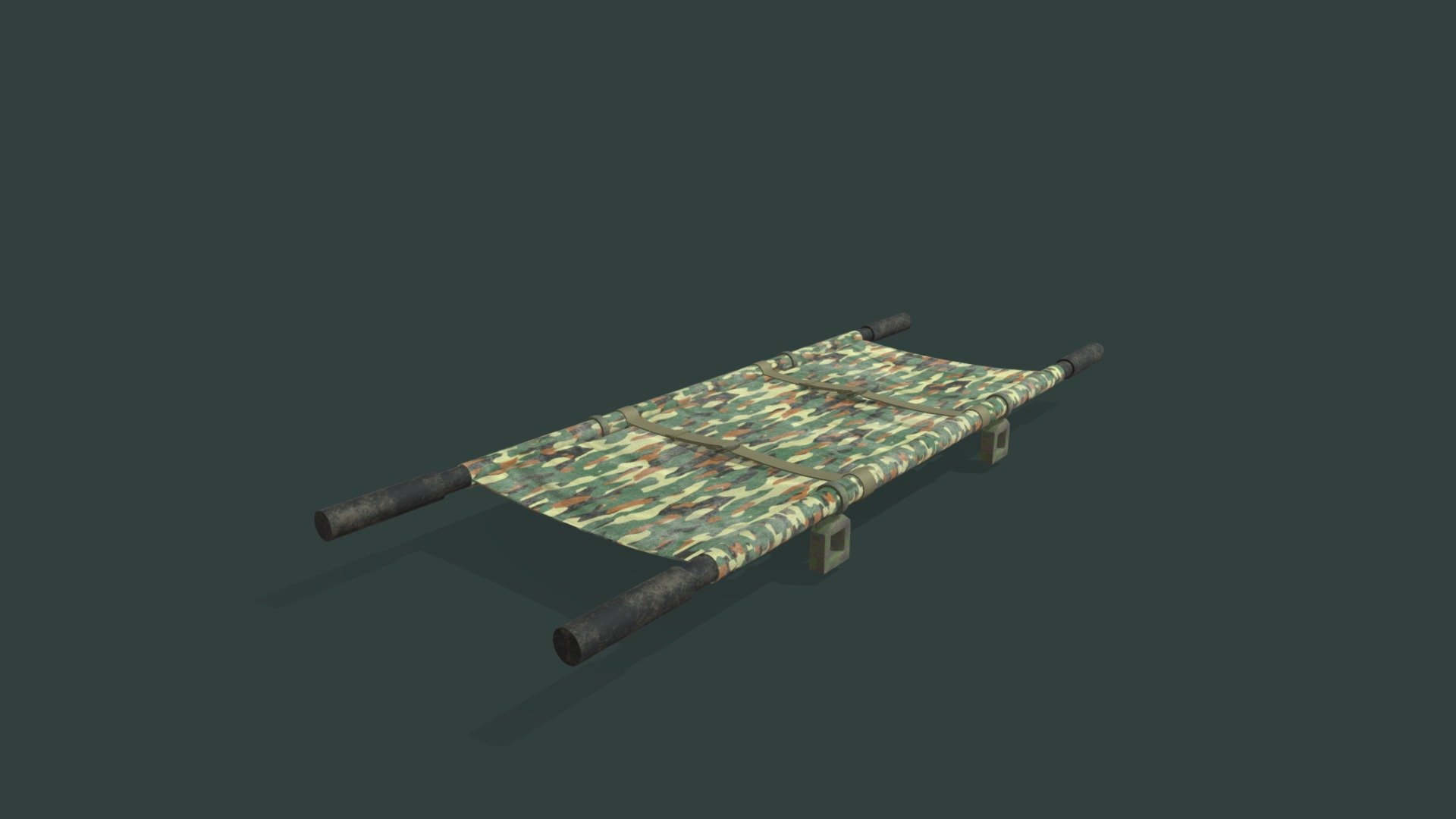 Army Stretcher - Download Free 3D model by 4mecharmi [aa9beef] - Sketchfab