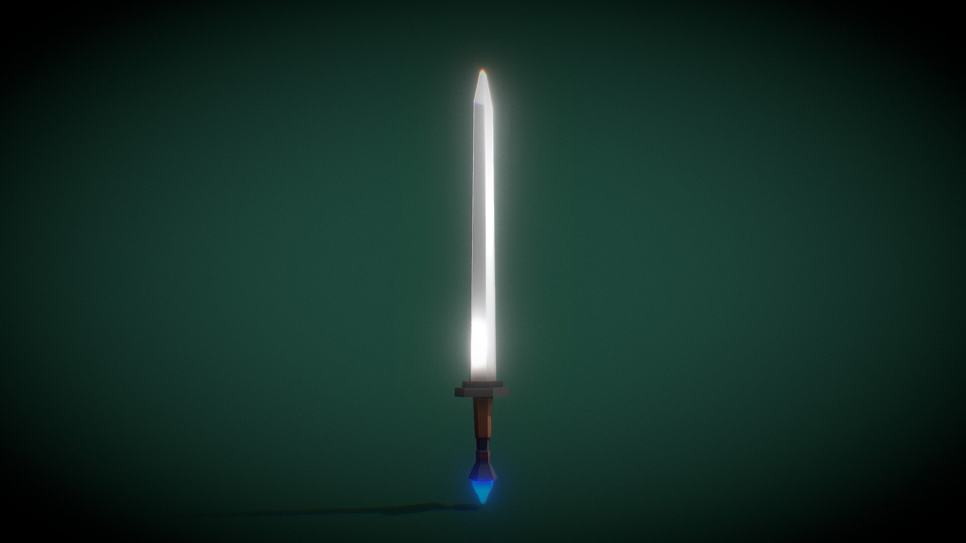 Fantasy Sword - My first Blender 3D-Model - 3D model by DerSky [aa9c05c ...