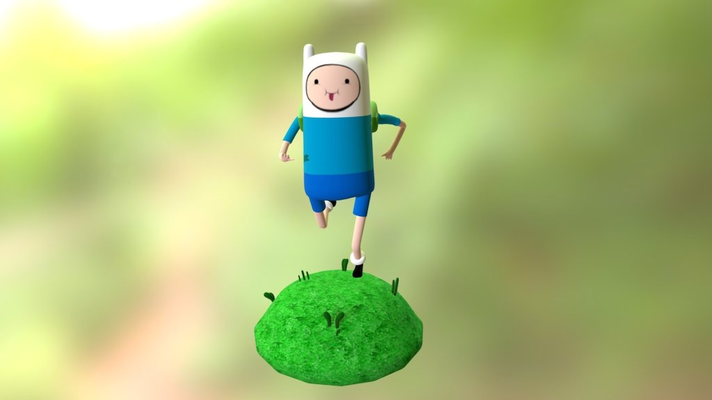 Finn running - 3D model by Ancha [aa9c653] - Sketchfab