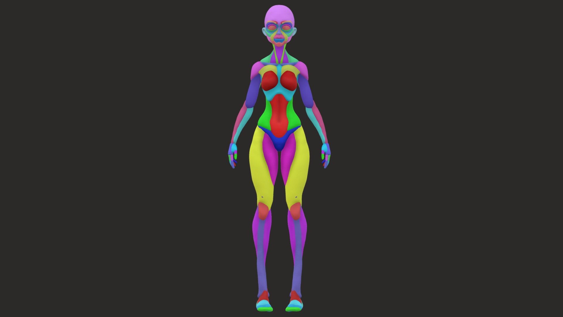 Stylized Female base - Buy Royalty Free 3D model by Vojin Zivkovic ...