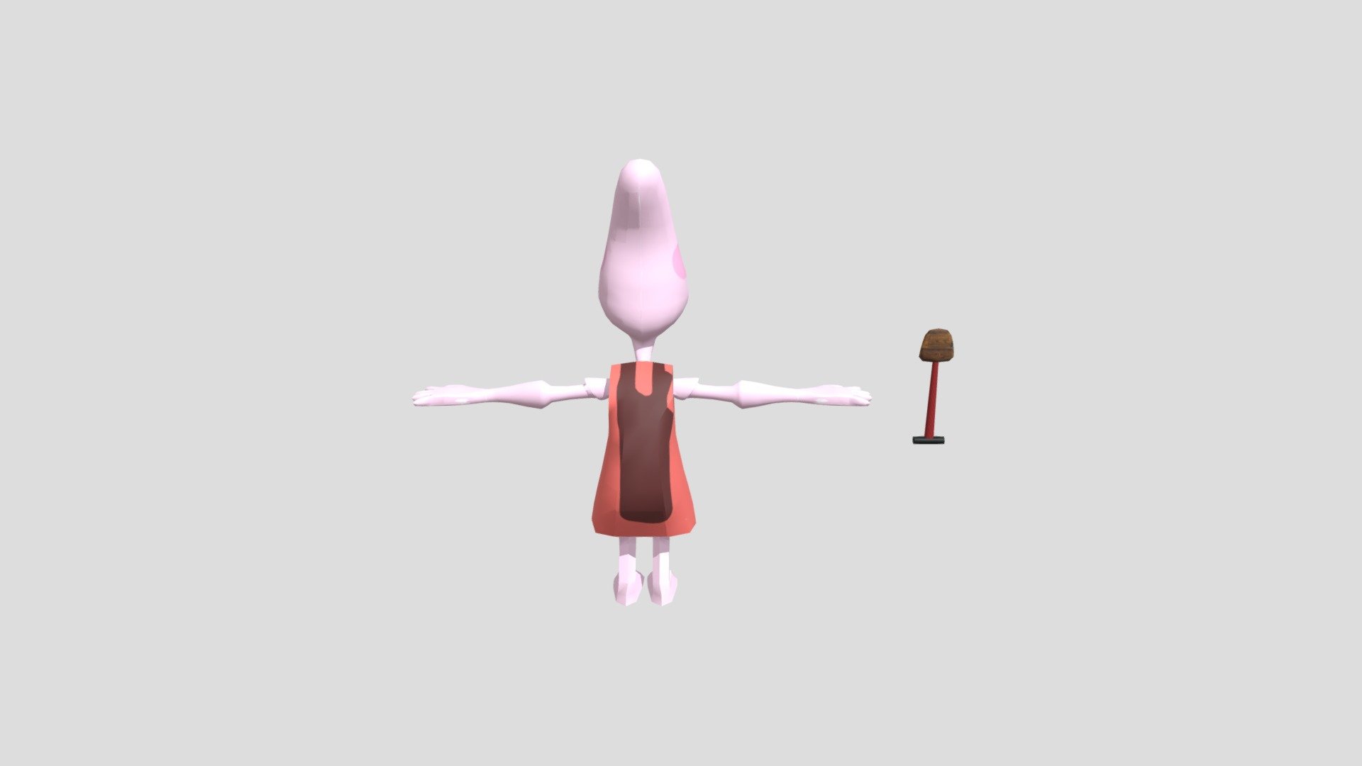 Alien peppa pig - 3D model by BrendanTjz [aa9d398] - Sketchfab