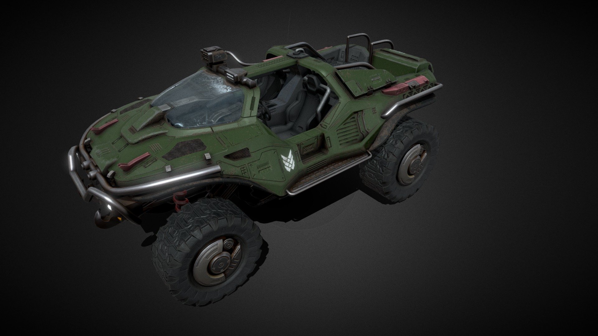 Warthog - Green - Download Free 3D model by Alucard (@Ronald.Browen) [aa9f58d] - Sketchfab