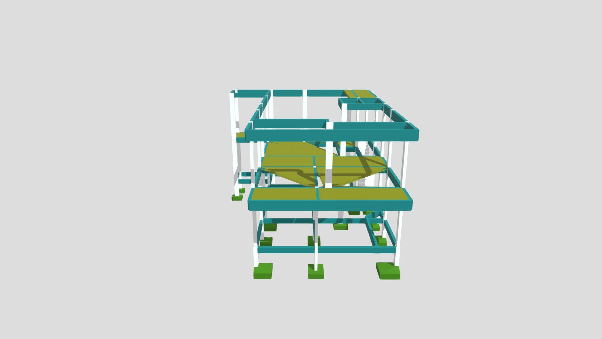 3D ESTRUTURAL - 3D model by engcivil.marcos.aurelio [aa9f9e8] - Sketchfab