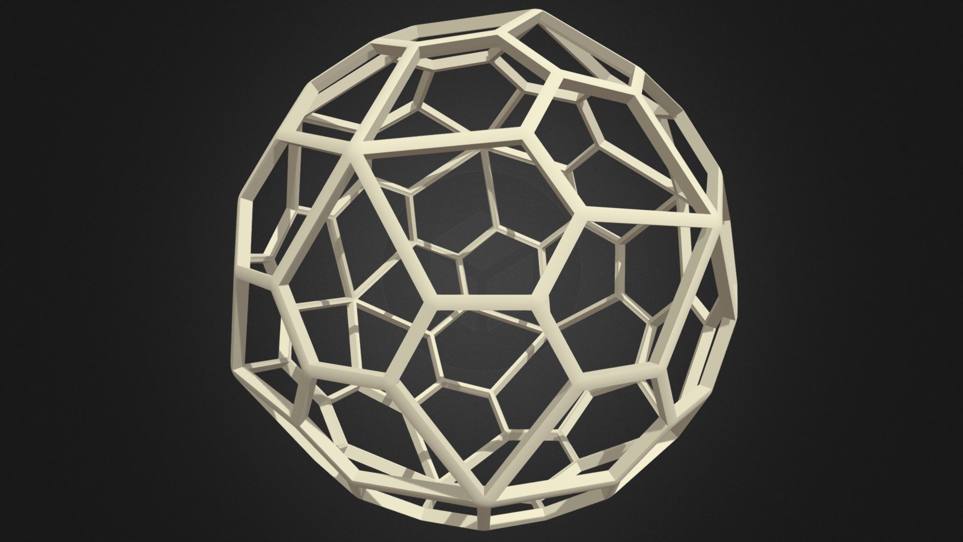 Wireframe Shape Pentagonal Hexecontahedron - Buy Royalty Free 3D model by MR.AnyCAD (@MRAnyCAD ...