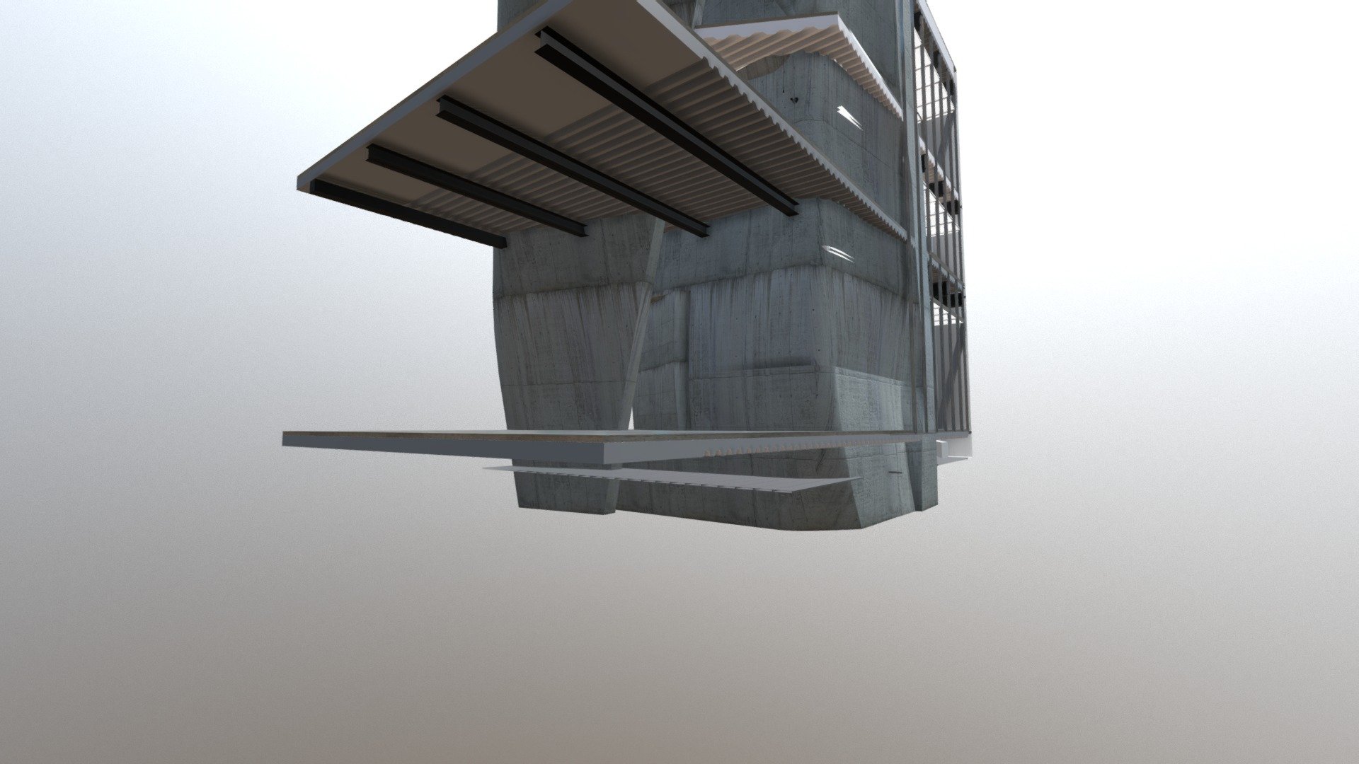 Detail Model Facade Assembly - Download Free 3D model by adlp.dash ...