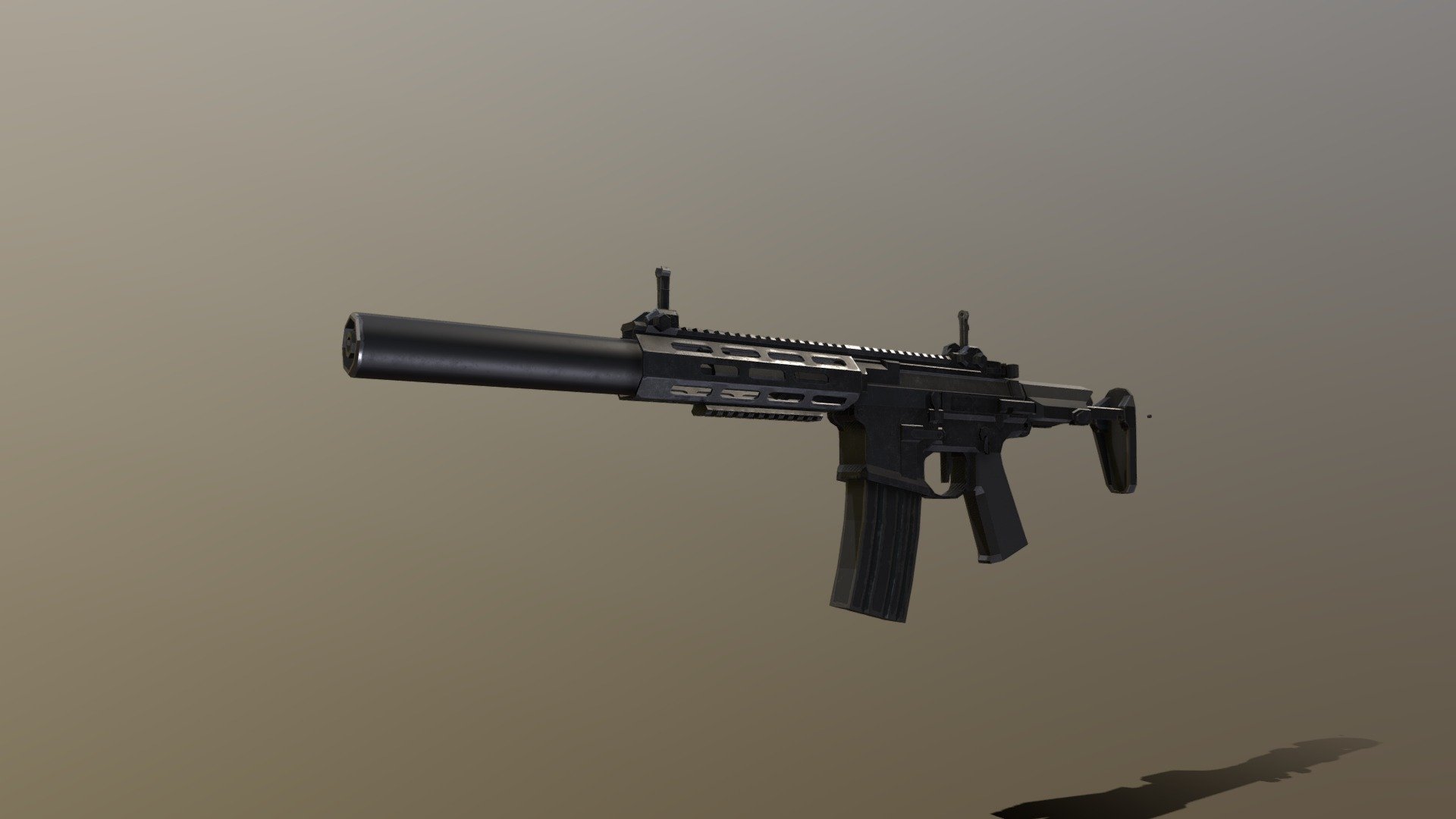 Game Ready SMG K7 4K Textures - Download Free 3D model by Arthas ...