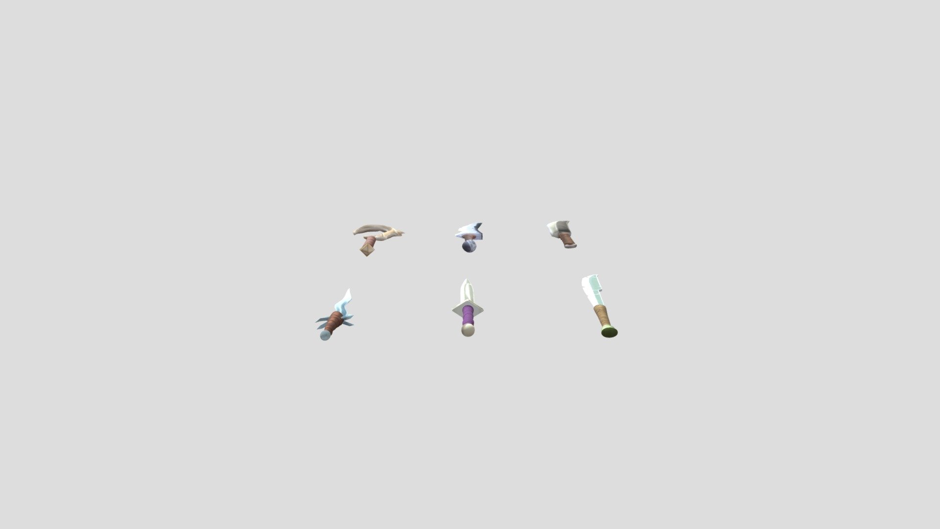 stylized weapons - Download Free 3D model by louaiscarlate [aaa1dfc ...
