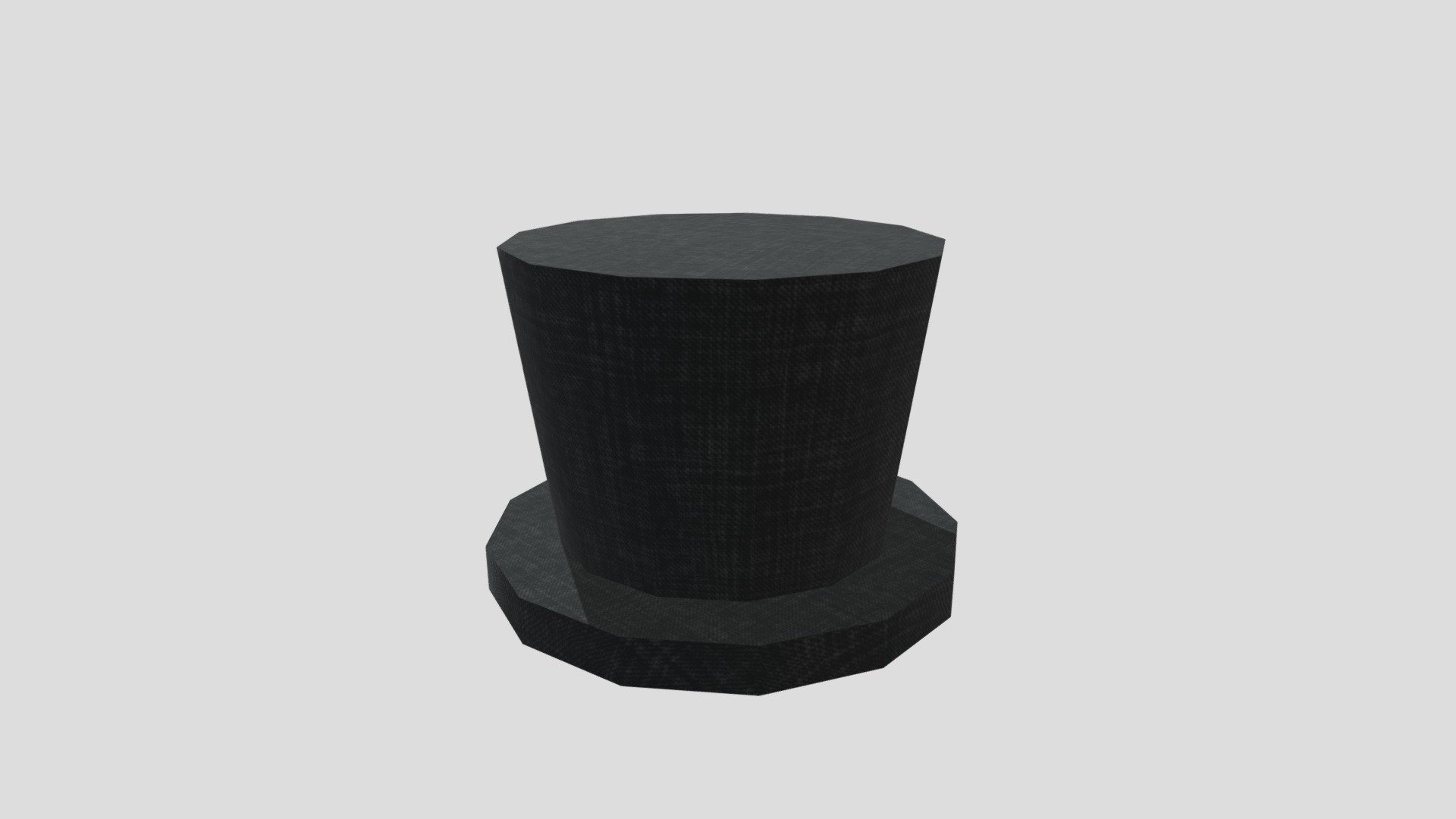 Top hat - Download Free 3D model by Una.K.Carlstrøm (@Una.K.C) [aaa2eea ...