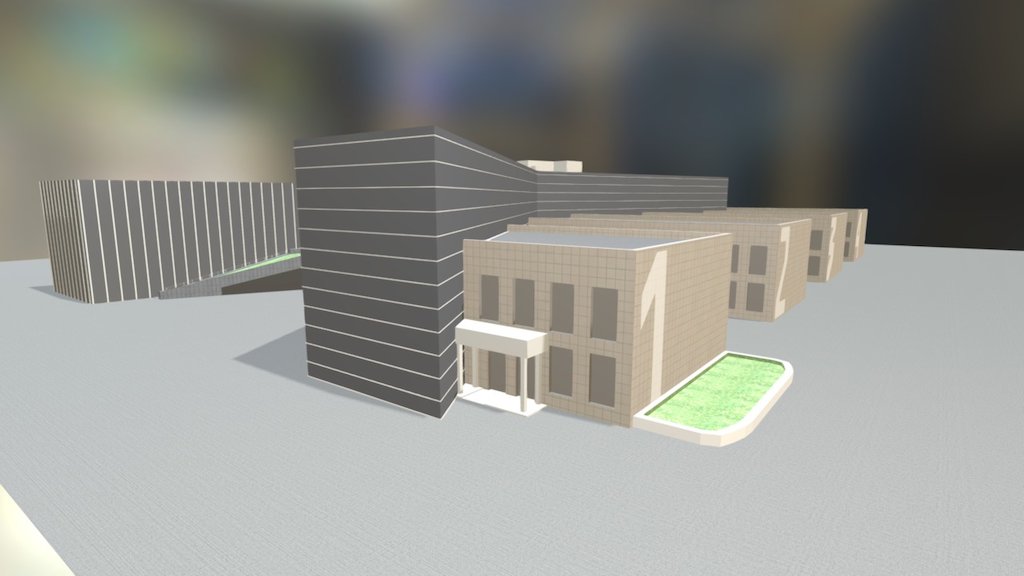 Building 7 - 3D model by tomkranis [aaa3283] - Sketchfab