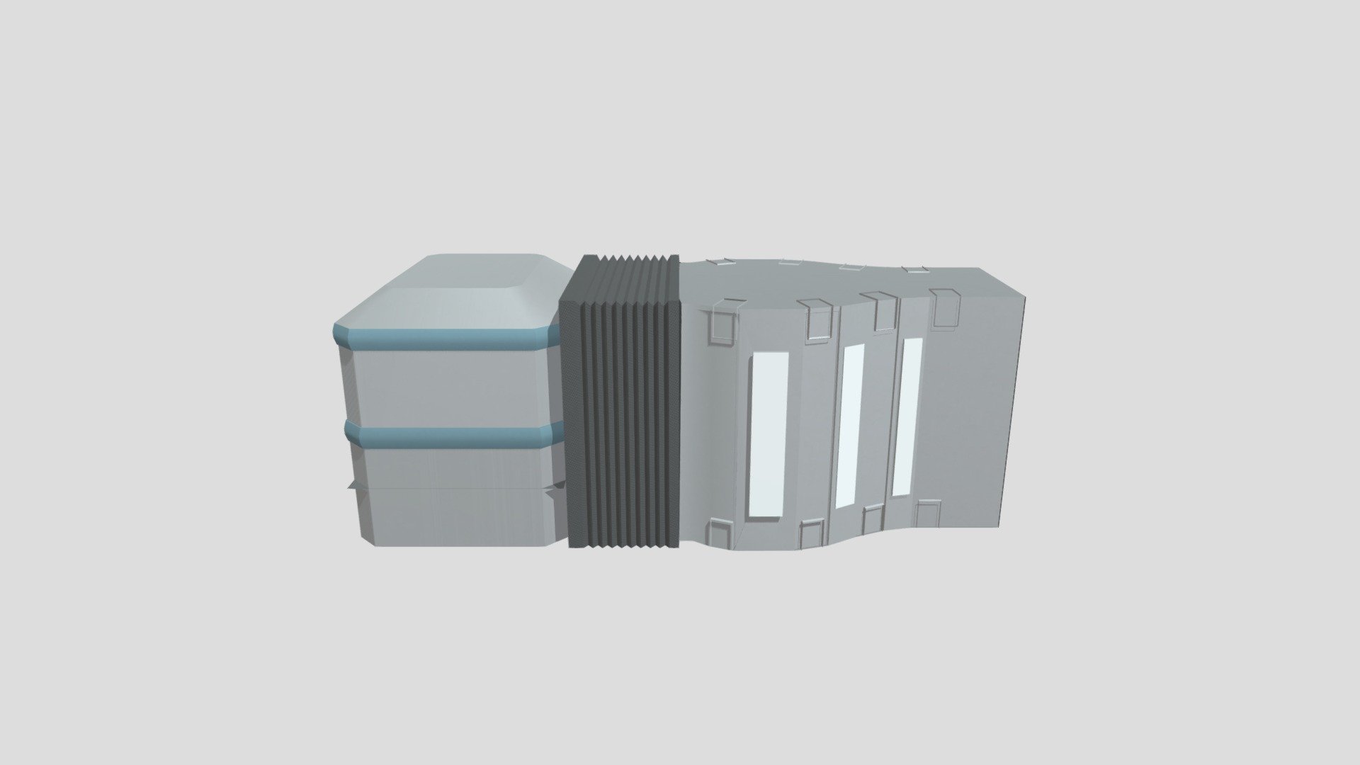 Low Poly Space Cabin Interior (Base Environment) - Download Free 3D ...