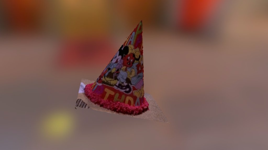 Party Hat - Download Free 3D model by azfar53 [aaa695b] - Sketchfab