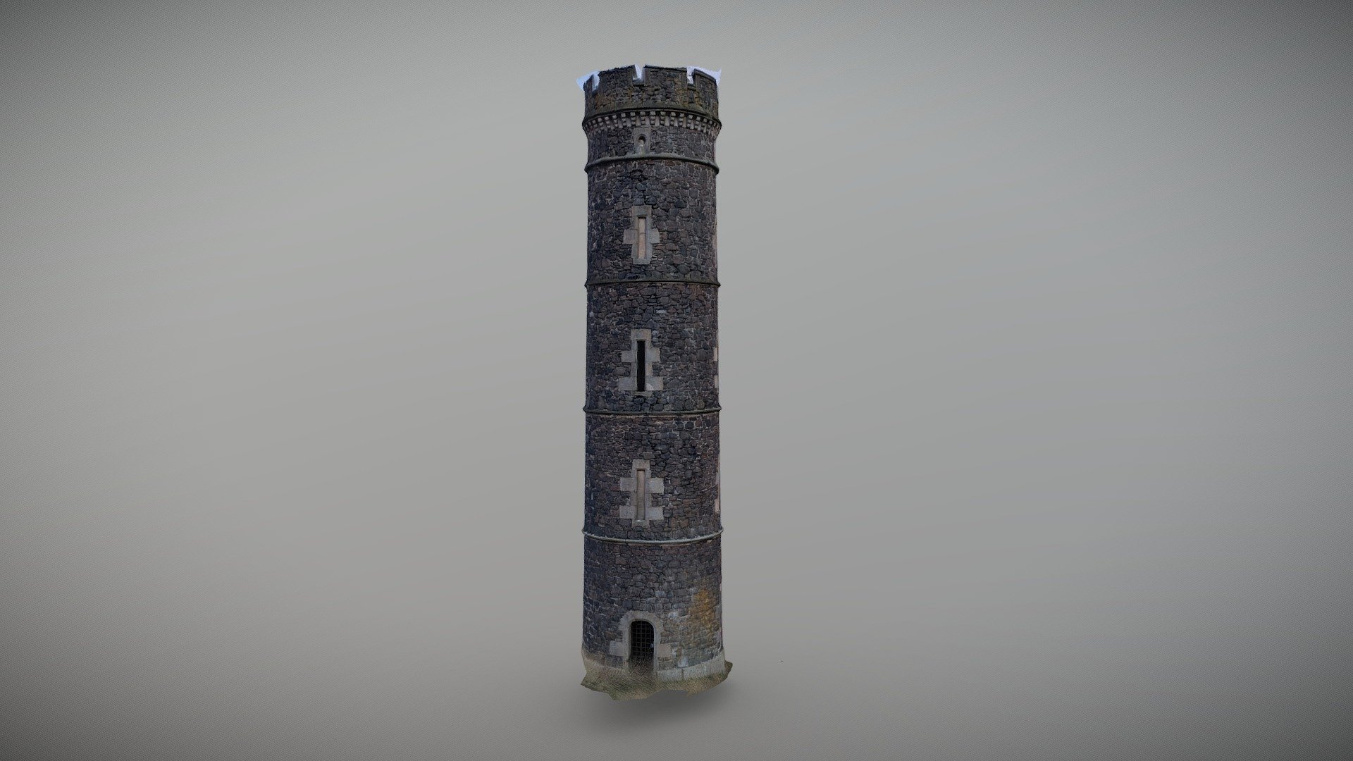 Cammo Tower - 3D model by kelvor [aaa8eb3] - Sketchfab