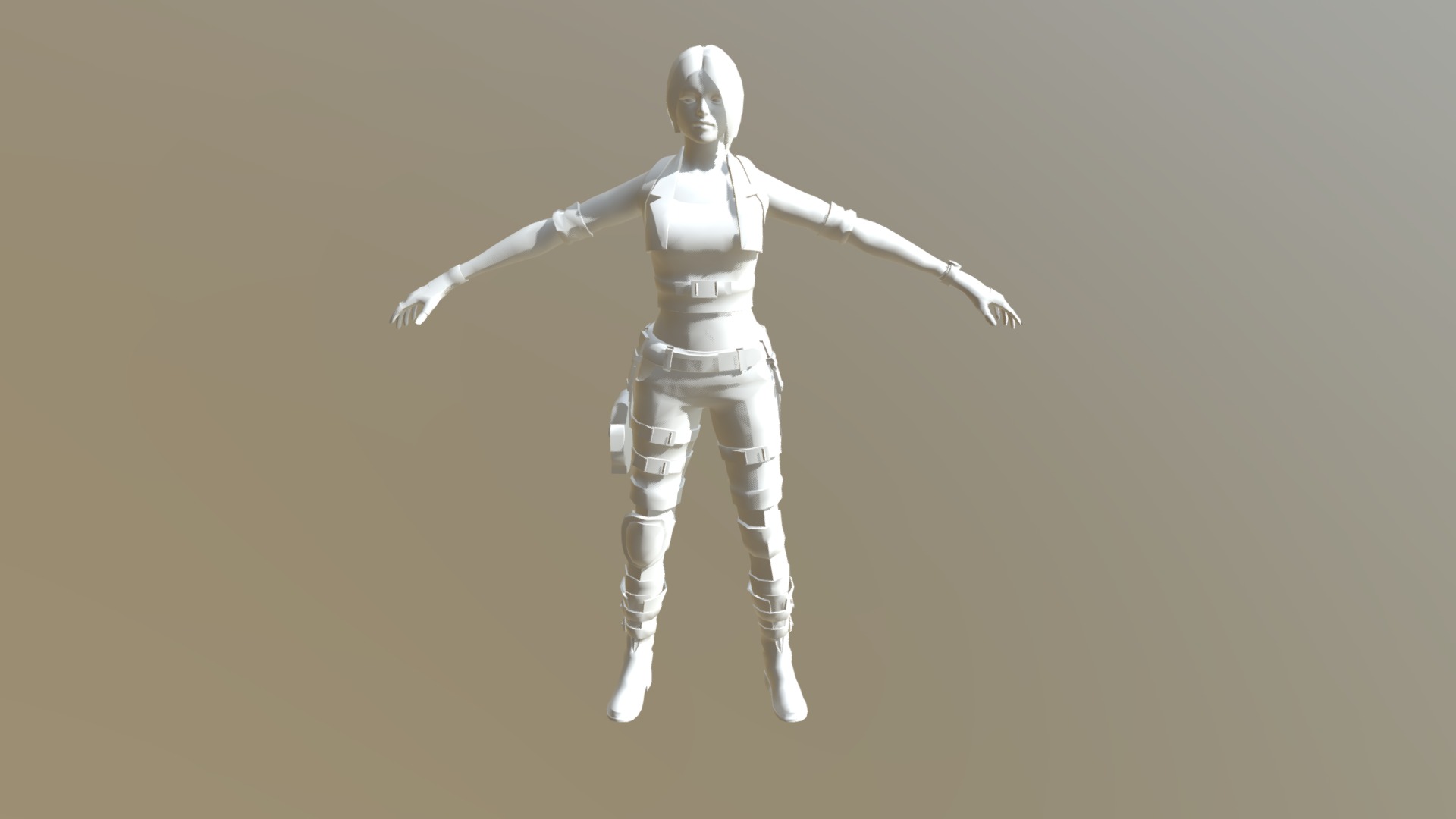 Female Idle - 3D model by Speediest [aaaa165] - Sketchfab