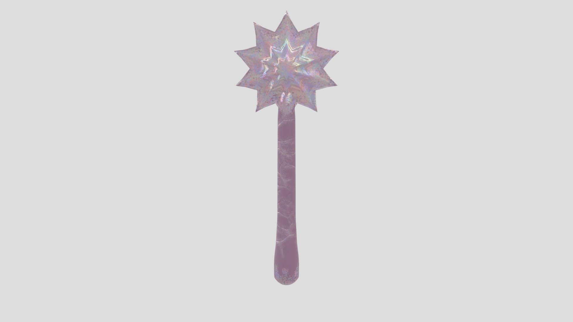 Old Magic Wand - 3D model by Amanda Earp (@aearp) [aaaaaf5] - Sketchfab