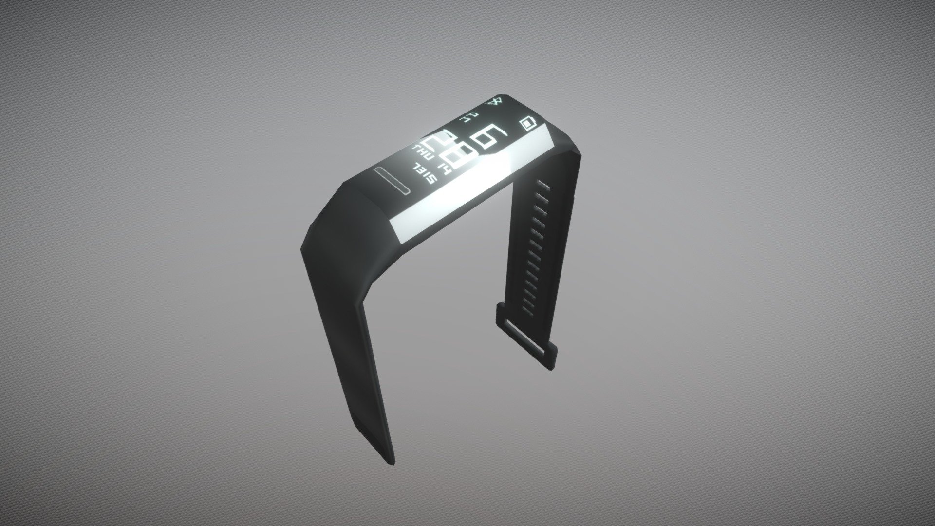 Low Poly Fitness Watch - Download Free 3D model by CatSalinas [aaaafd2 ...