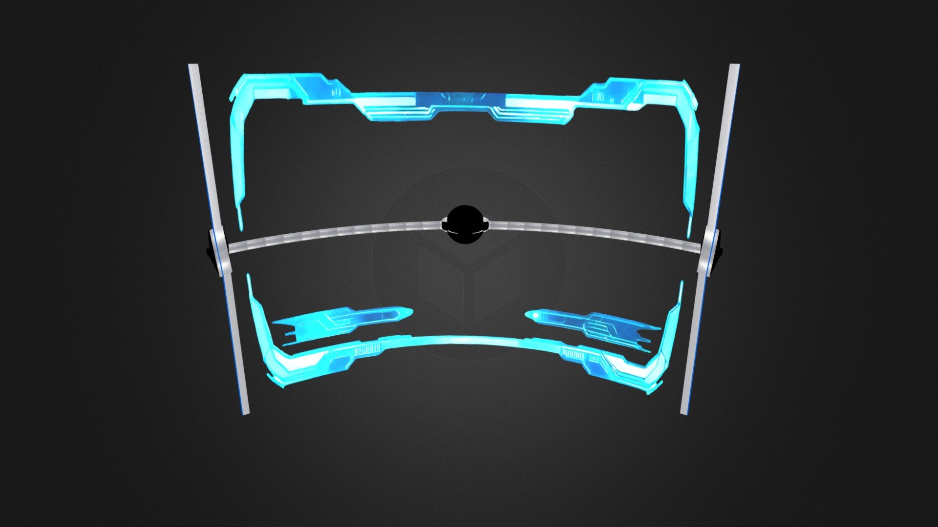 Futuristic Sci Fi Display Screen Animated - Download Free 3D model by ...