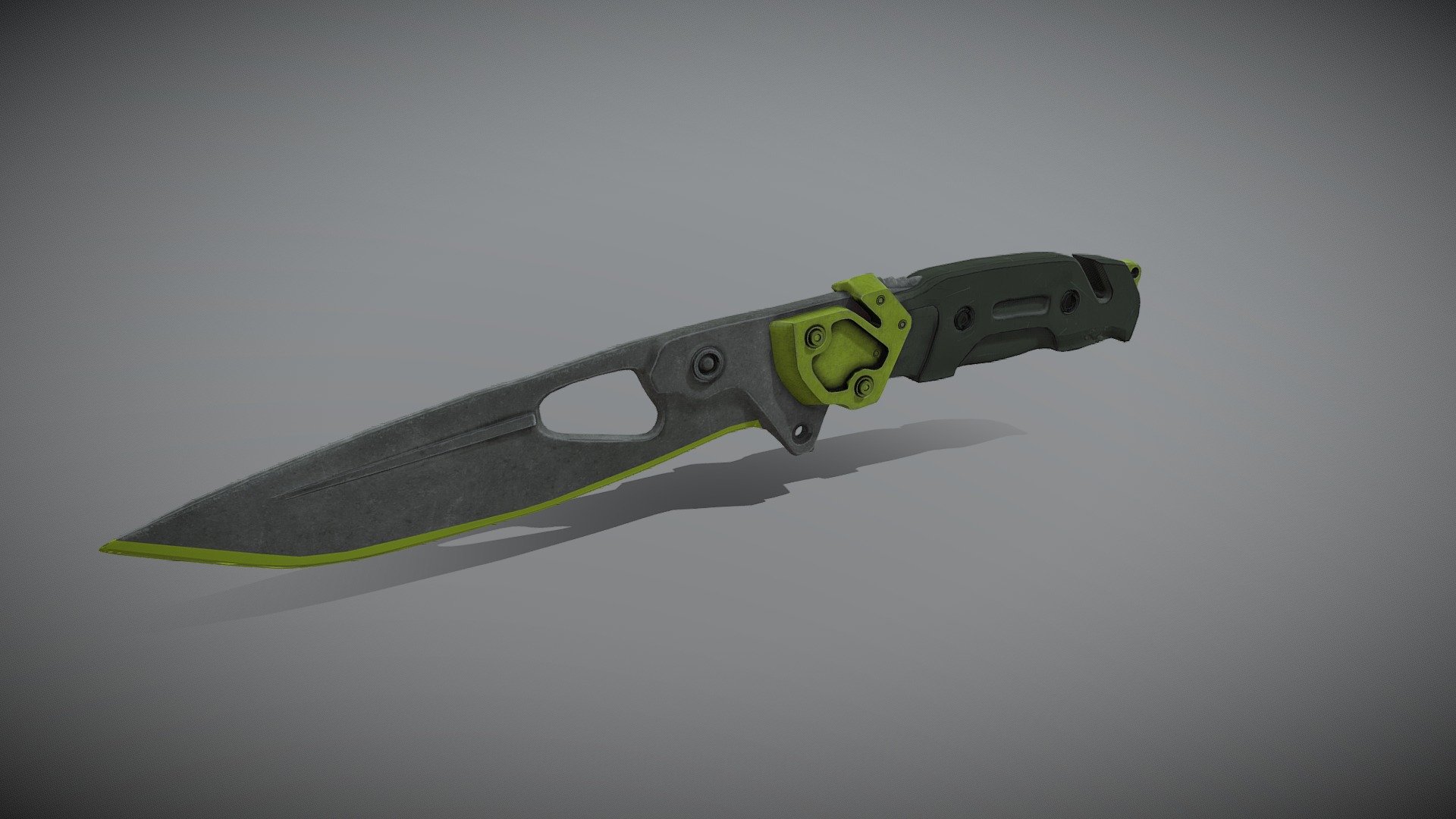 Cyber_Knife_3 - 3D model by Thoth77 [aaad0cb] - Sketchfab
