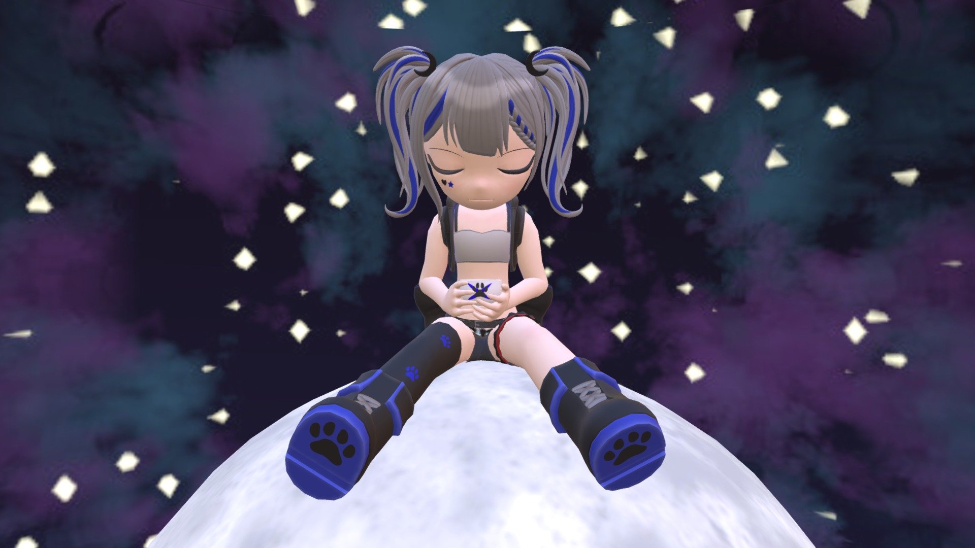 Rurine Luna Fan Art - Download Free 3D model by Jamir_Percy (@Jamir ...