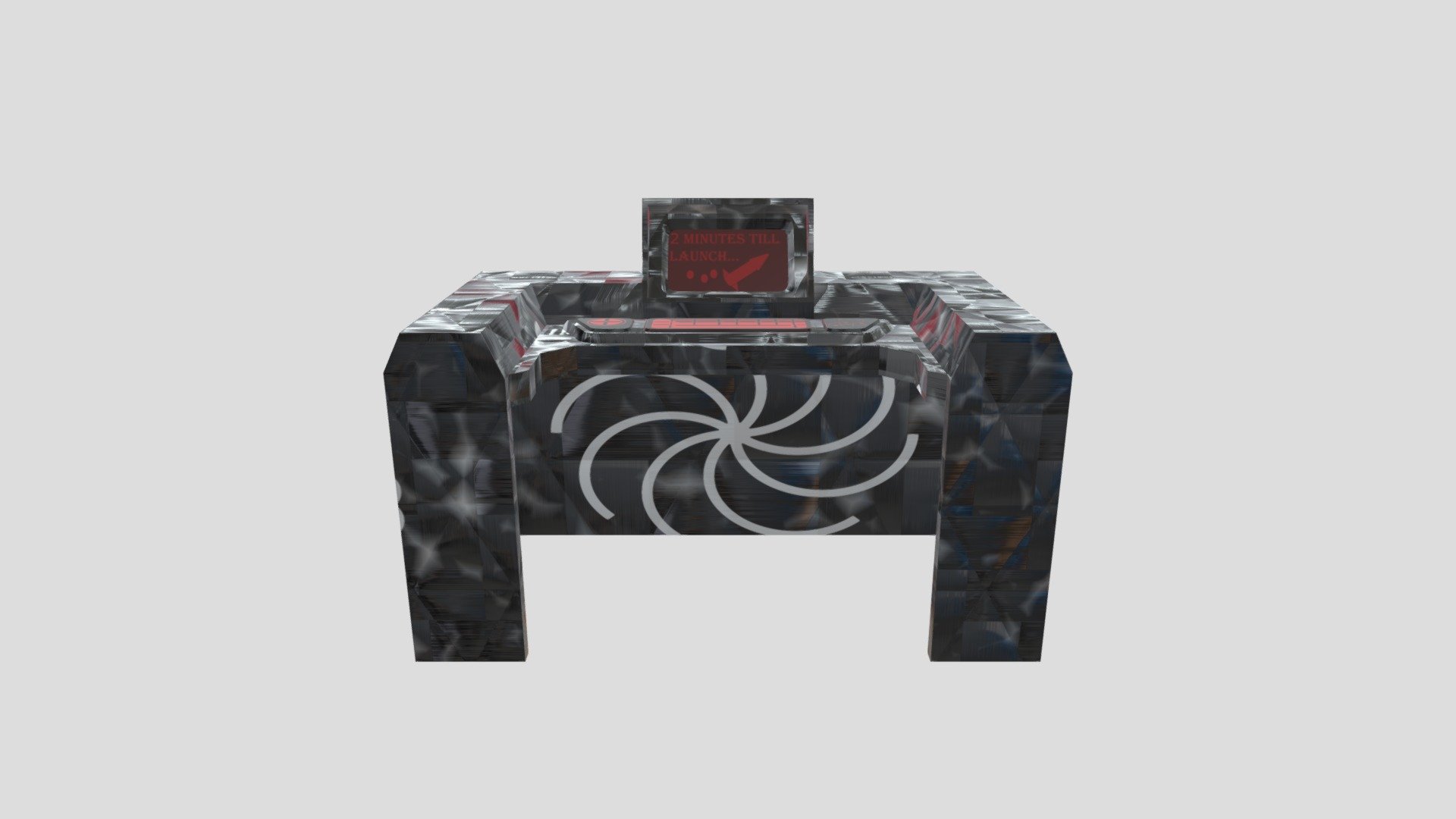 2 minutes remain - 3D model by Brydolie [aab157a] - Sketchfab